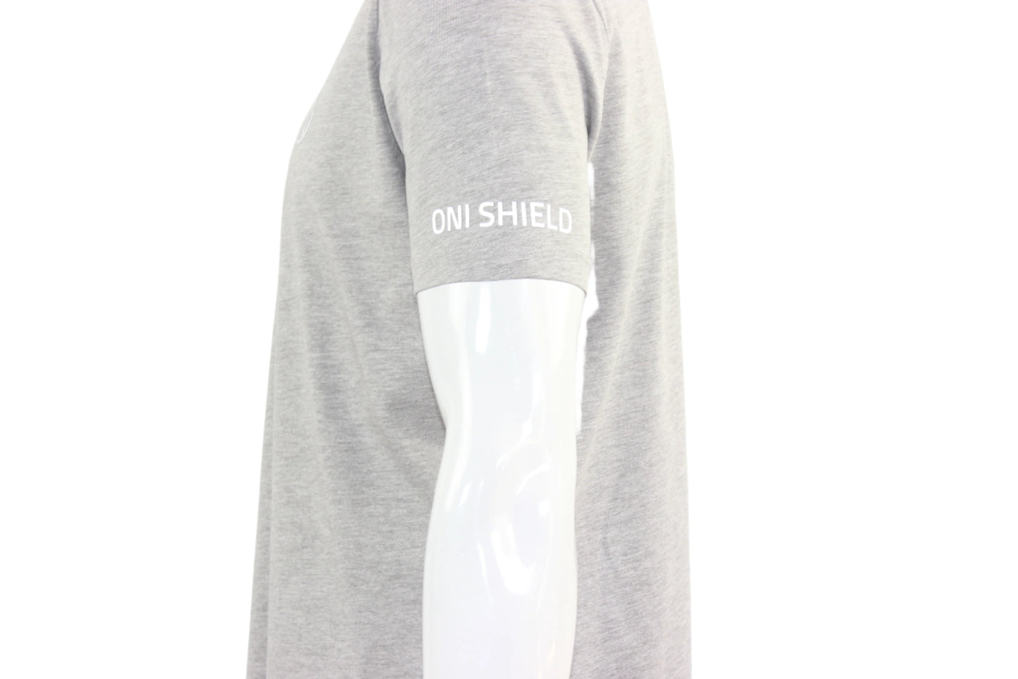 Plain Grey reflective logo – Oni Shield